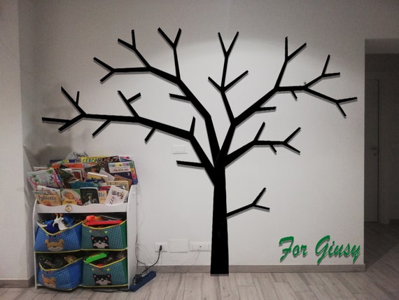 Wooden Tree Bookcases Rustic Tree Branch Bookshelves Book - Etsy