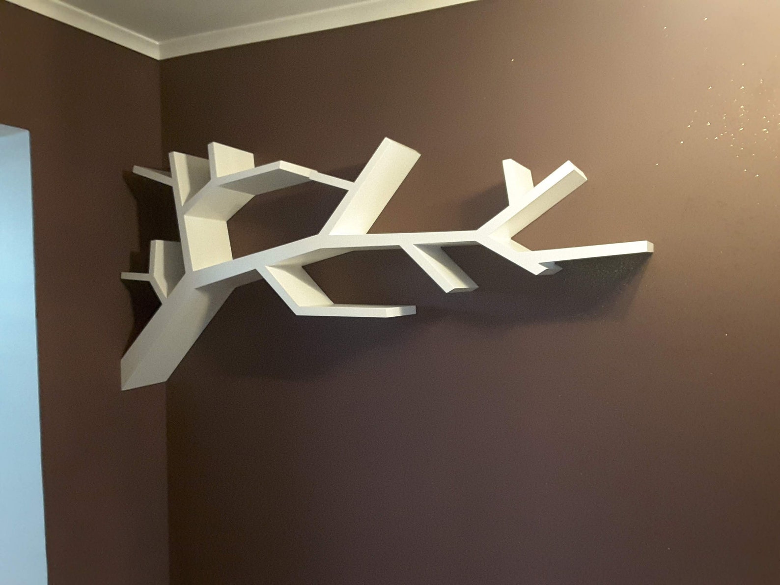 Tree Branch Wall Bookcases , Tree Bookshelves, Unique Rustic, Book ...