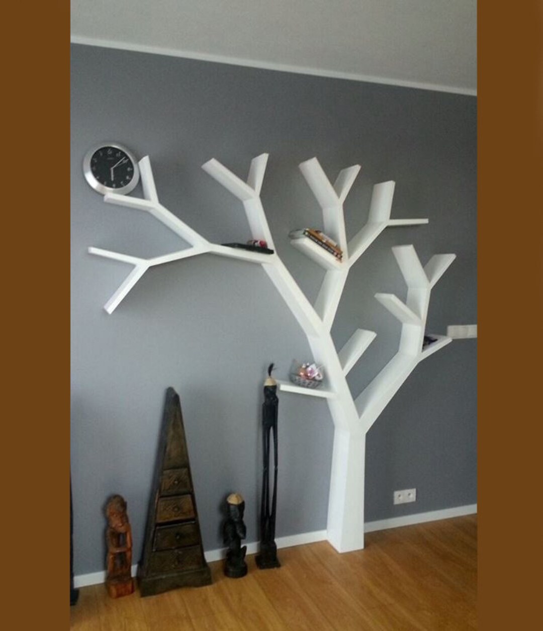NEW!!! Treebookshelfart, Bookshelf, Tree Bookcase, Wood Tree ...