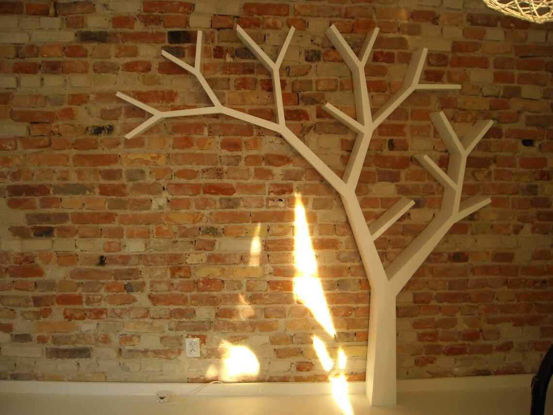 Unique Rustic Tree Bookcases Tree Branch Bookshelves Book | Etsy