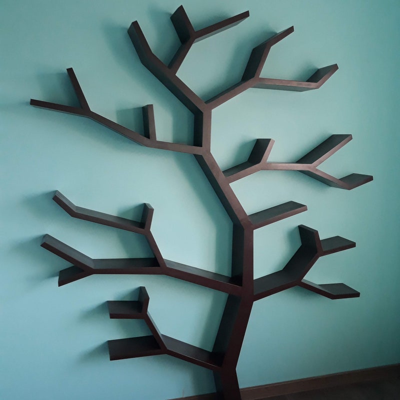 Wall Tree Bookshelf - Etsy