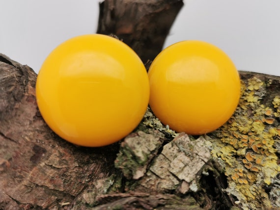 Original 70s statement earrings singer shape 60s spac… - Gem