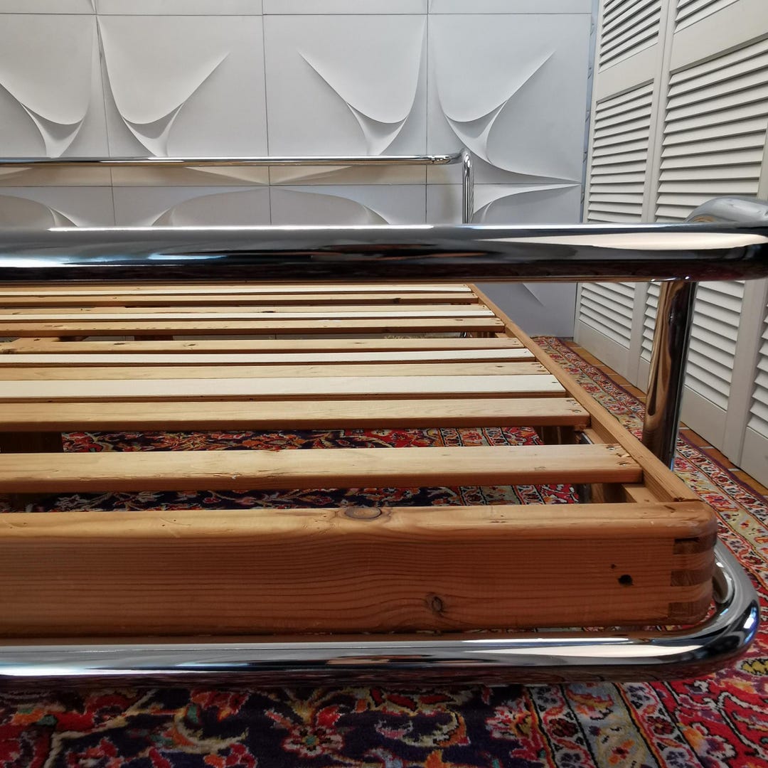 Vintage Bauhaus 80s Ikea Kromvik Bed Daybed Sofa Bed Mid Century Modern ...