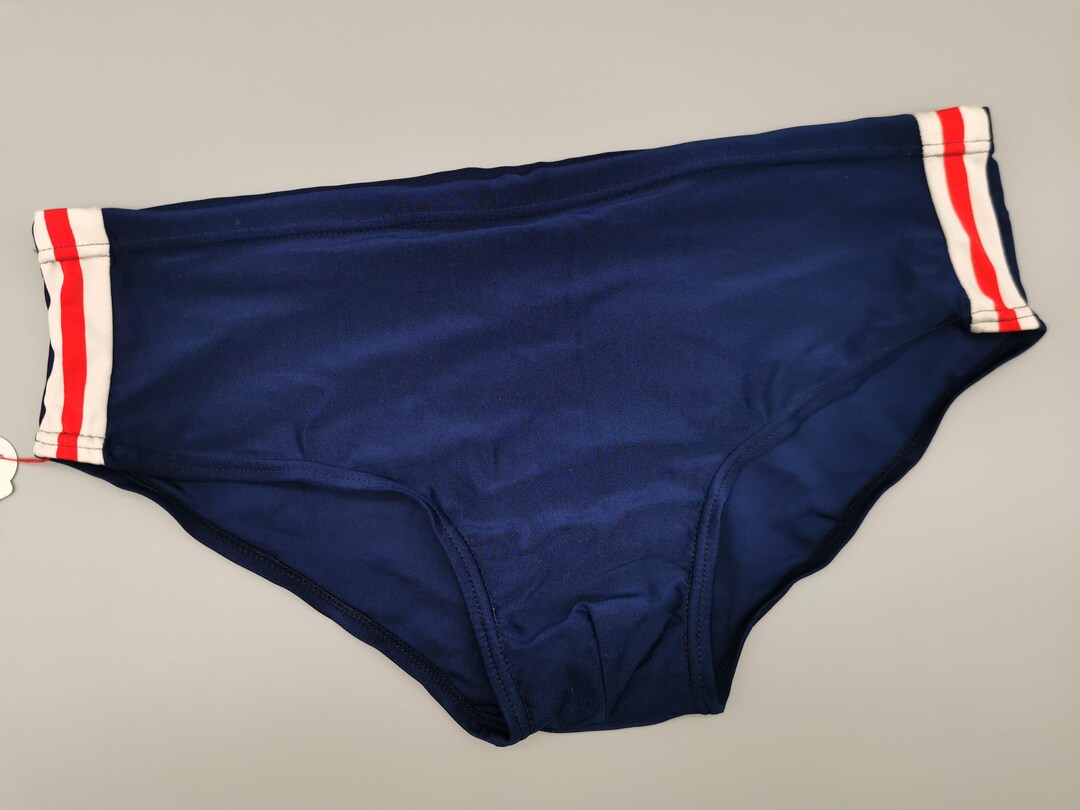 80s Deadstock Vintage Men's Swim Trunks 70s Swim Briefs NOS Size XXL 7 ...