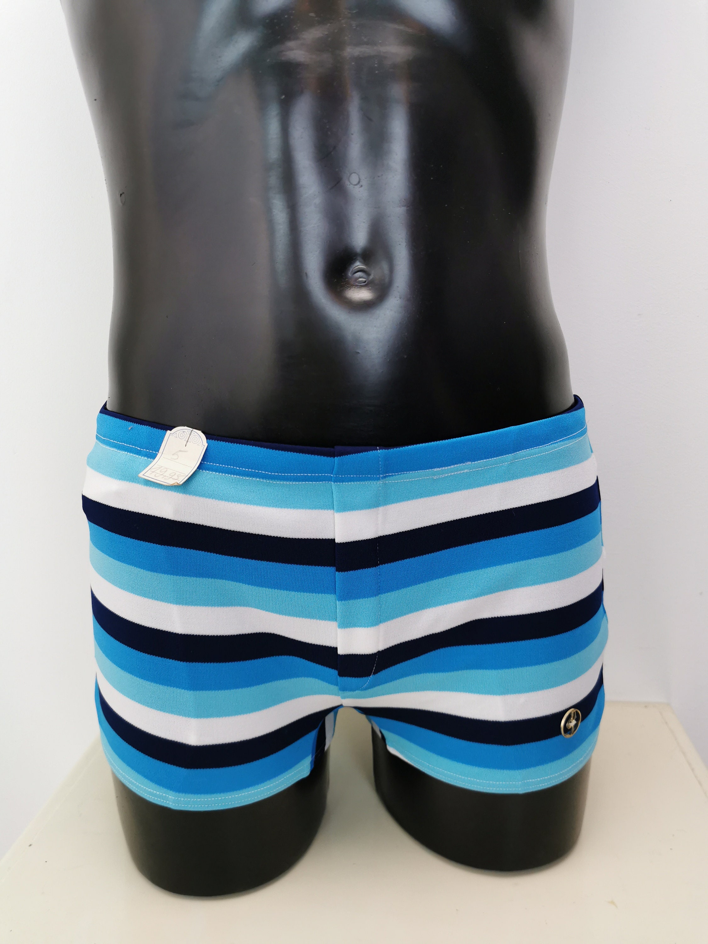 70s Deadstock Susa Vintage Mens Swimming Trunks Swimming Etsy