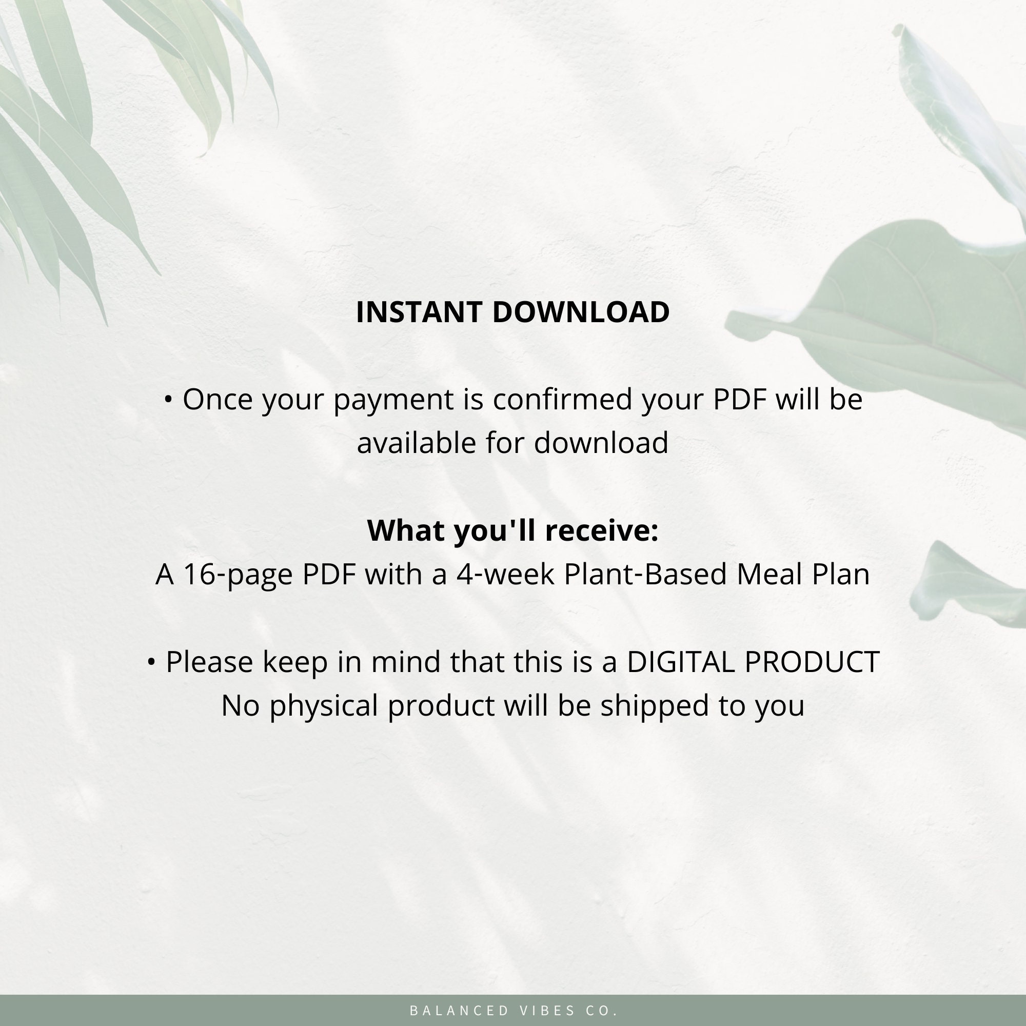 Meal Planner Plant-based, Printable Planner, Grocery Lists, Shopping ...