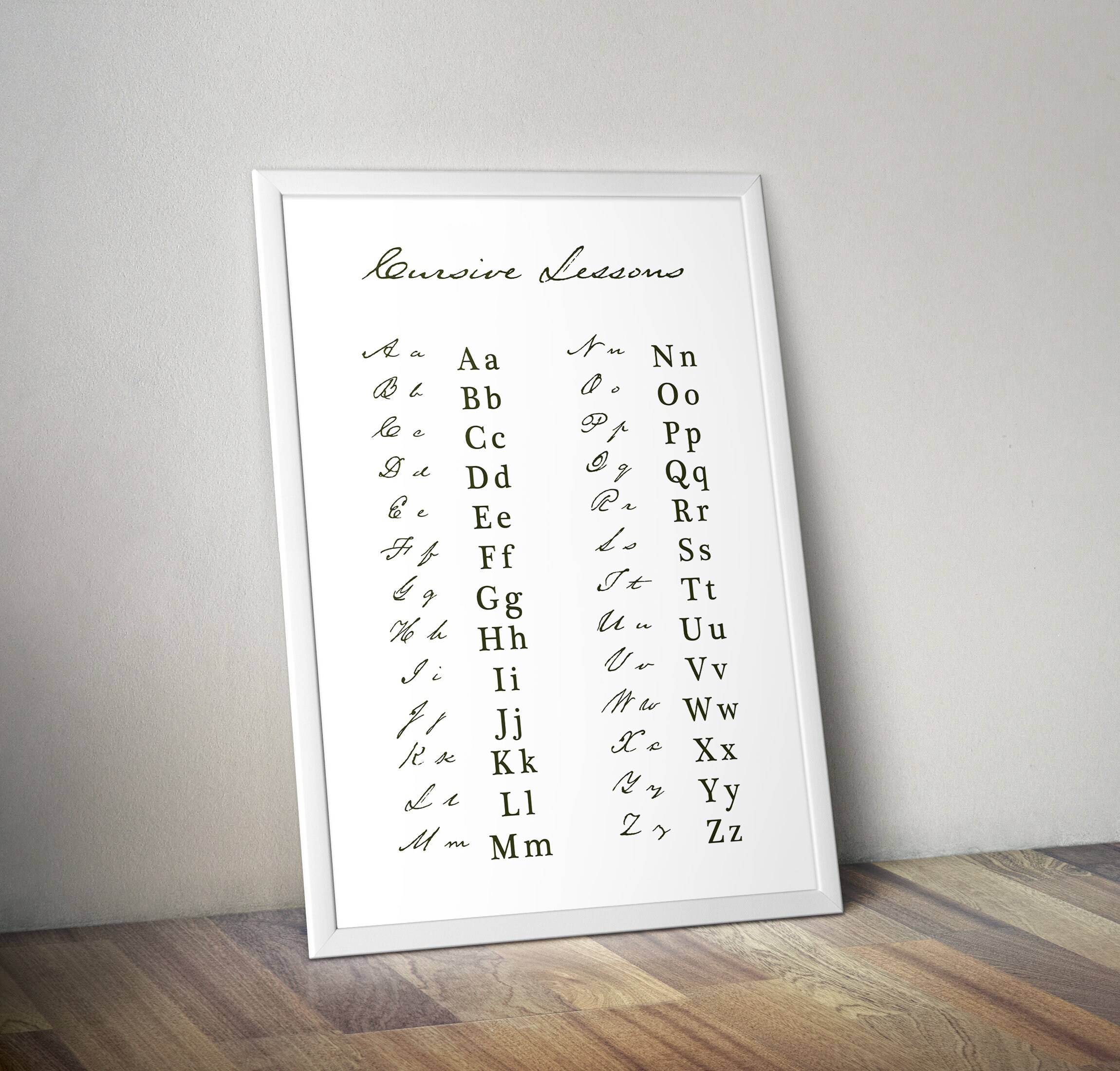 Set of 6 Digital Downloads - Classic Educational Posters, Wall Art ...