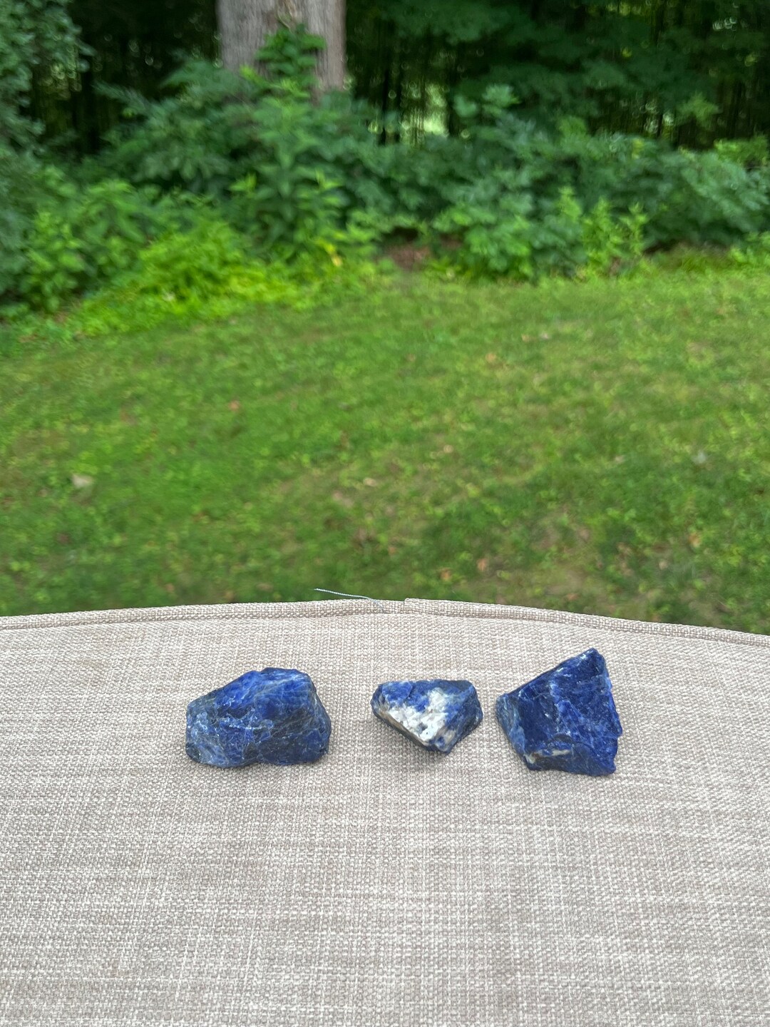 Raw Sodalite Chunk- Sodalite Crystal Raw- Rough Gemstone- Rough Sodalite - Etsy