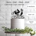 Motocross Bike Wedding Topper Png Dxf Pdf Svg - Etsy