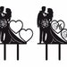 Cake Topper Wedding DXF PNG SVG Pdf - Etsy