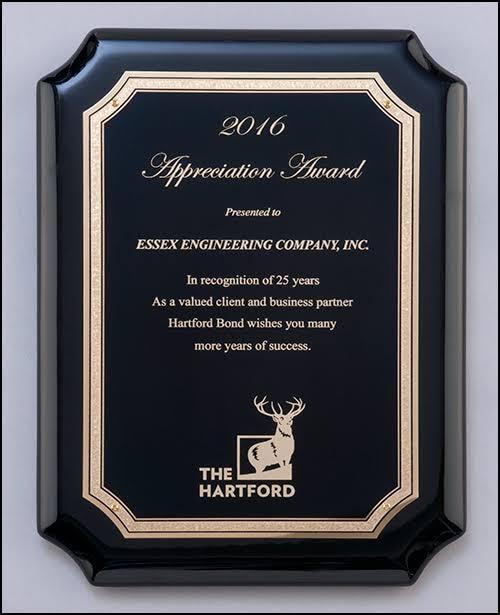 Custom Black High Gloss Plaque With Personalized Gift – Elegant ...