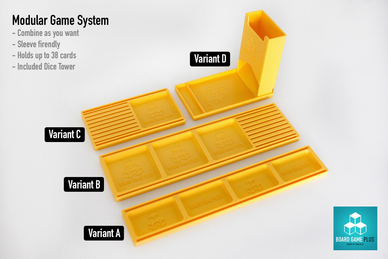 Modular Card Holder Token Tray Dice Tower Player Area Dash Board - Etsy