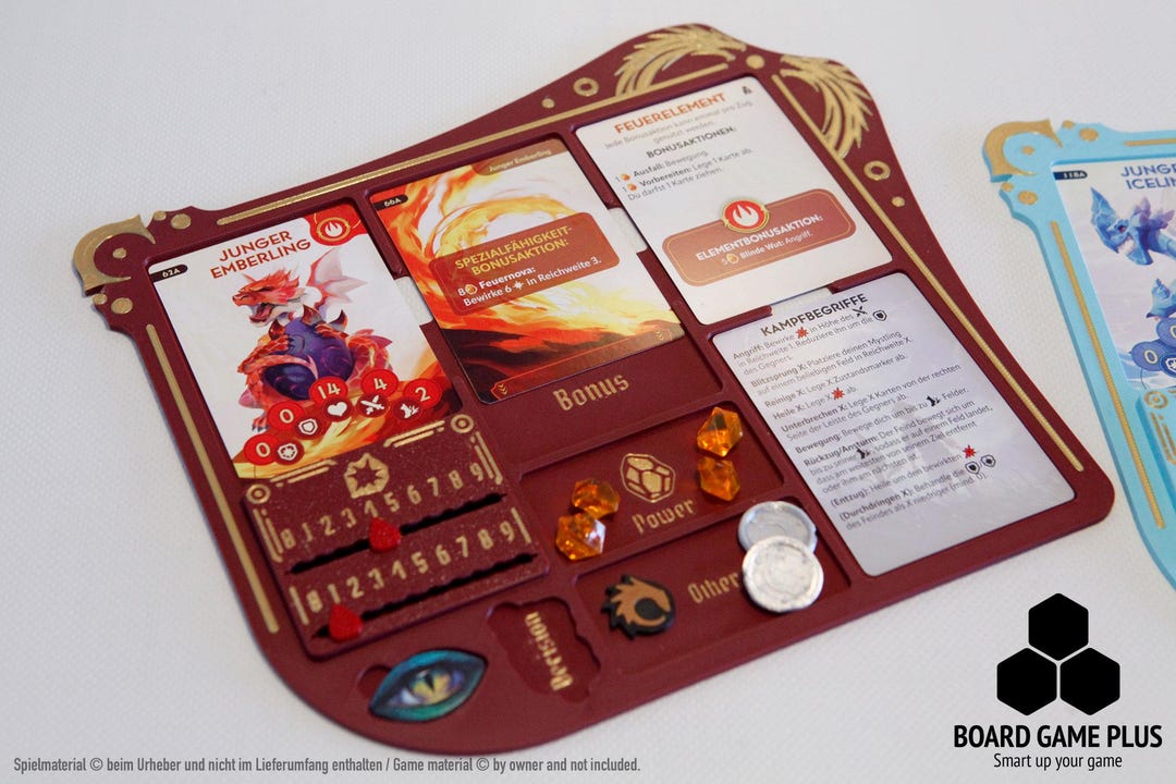 Player Board & Enemy Board Fitting for Dragon Eclipse | Epic Player ...