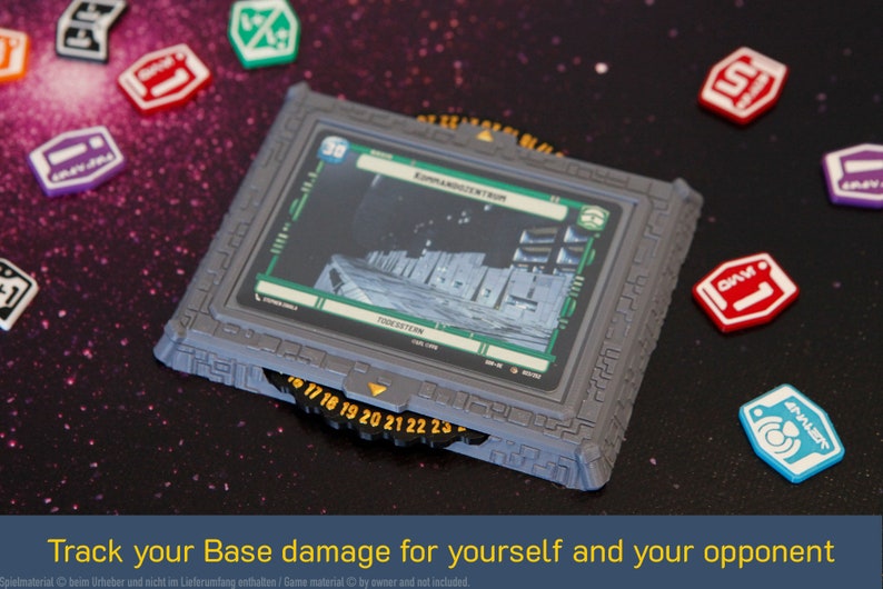 Star Wars Unlimited - -base Damage Tracker, Visible for You and Your ...