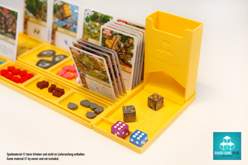 Modular Card Holder Token Tray Dice Tower Player Area Dash Board - Etsy