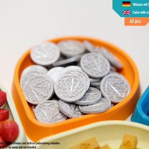 Wyrmspan Deluxe Token Set - Meat, Gold, Milk, Crystal, Coins, Dragon ...