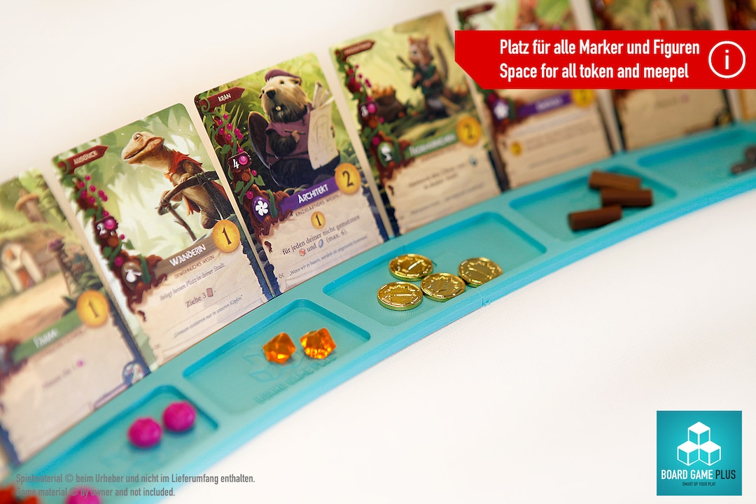 Everdell Card Holder Player Board Token Tray - Etsy