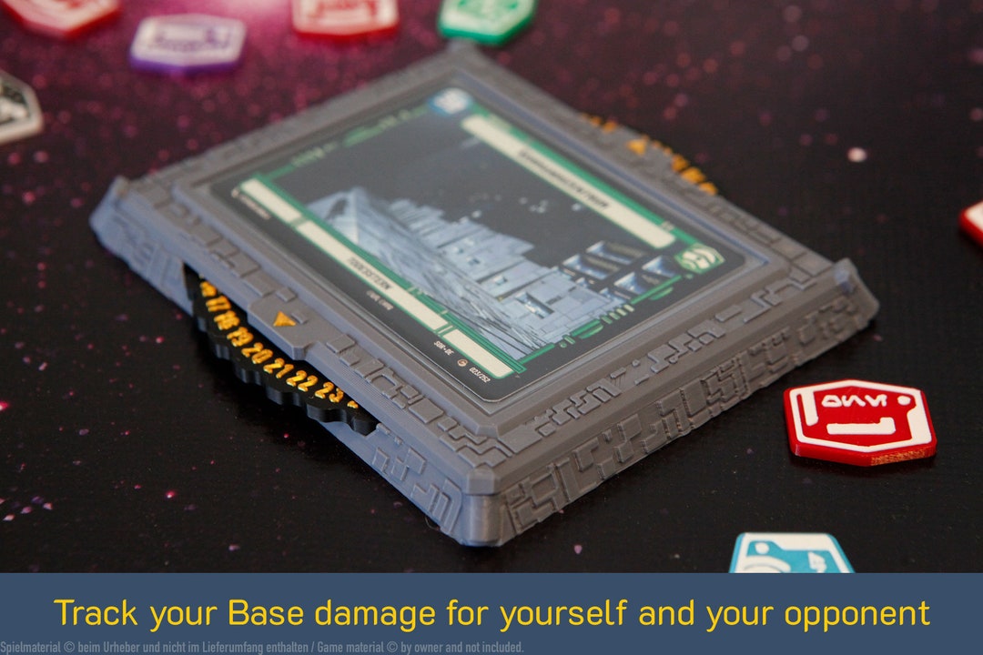 Star Wars Unlimited - -base Damage Tracker, Visible for You and Your ...