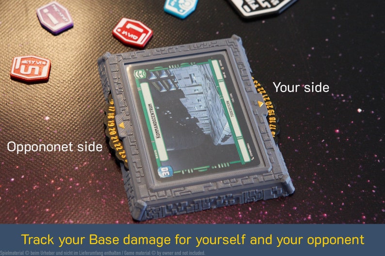 Star Wars Unlimited - -base Damage Tracker, Visible for You and Your ...