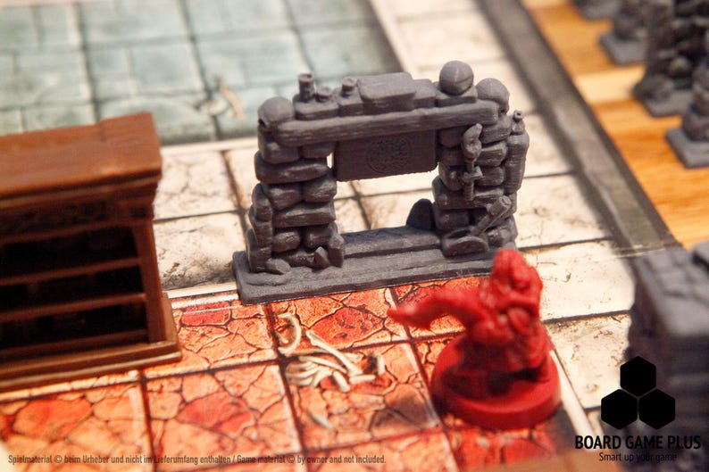 Heroquest First Light Door Miniatures - Doors, Secret Doors, Blocked ...