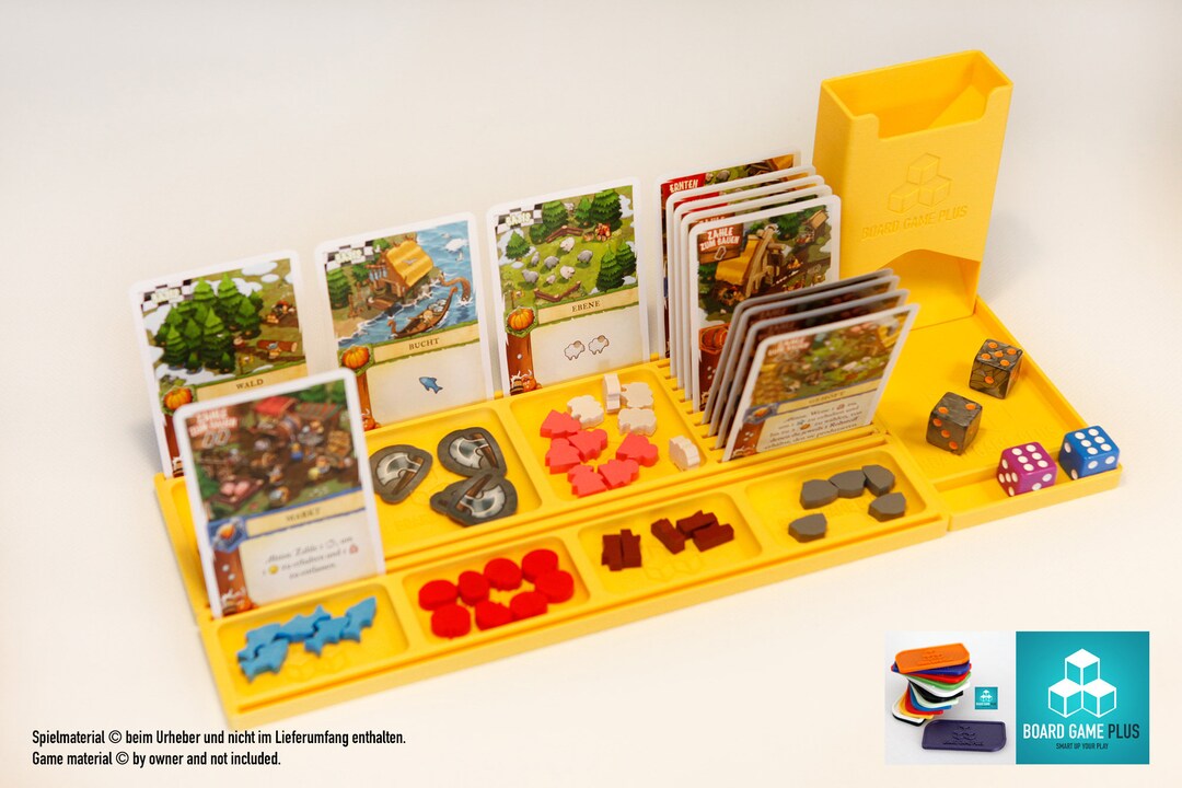 Modular Card Holder Token Tray Dice Tower Player Area Dash Board - Etsy