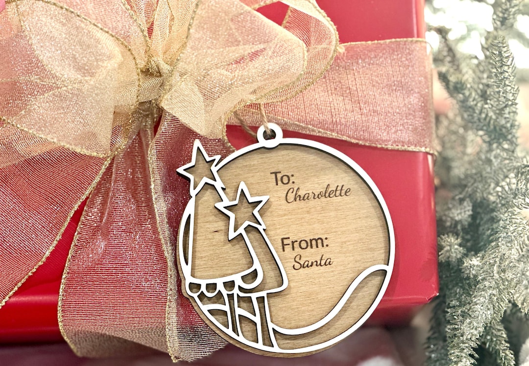 Personalized Gift Tag Custom Gift Tag Engraved Gift Tag - Etsy