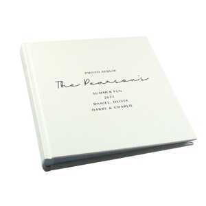 Personalised Any Message Square Photo Album | Personalised Photo Album ...
