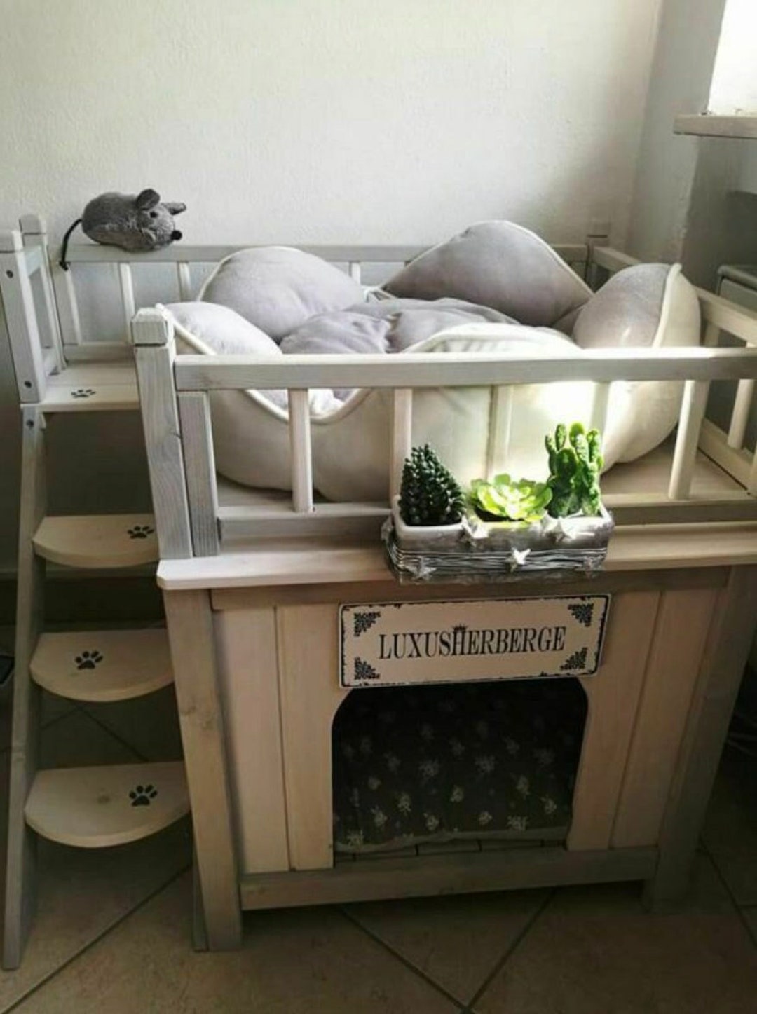 Outdoor Indoor Cat Dog Den House Bed Pet Shelter Kennel Playhouse ...