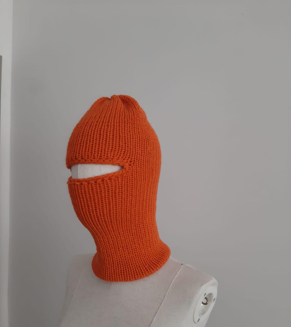 Handmade Wool Knit Balaclava: Full Face Ski Mask - Etsy