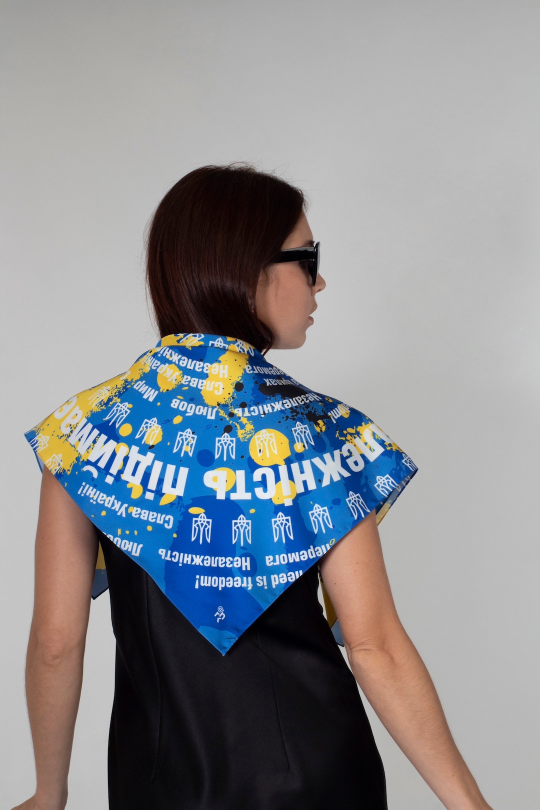 UA Home Ukrainian Silk Scarf Women's Scarf Printed - Etsy