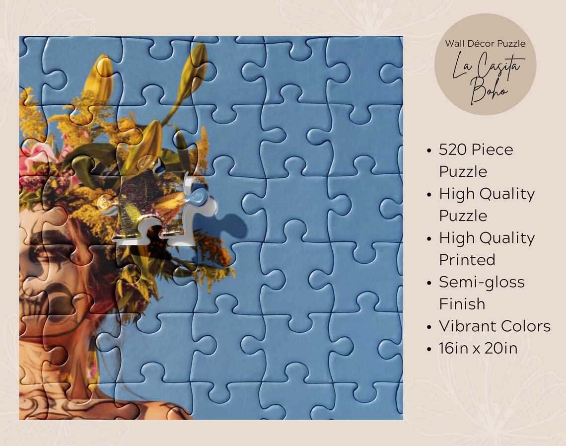 Dia De Los Muertos, Jigsaw Puzzle, Puzzles for Adults, Mexico ...