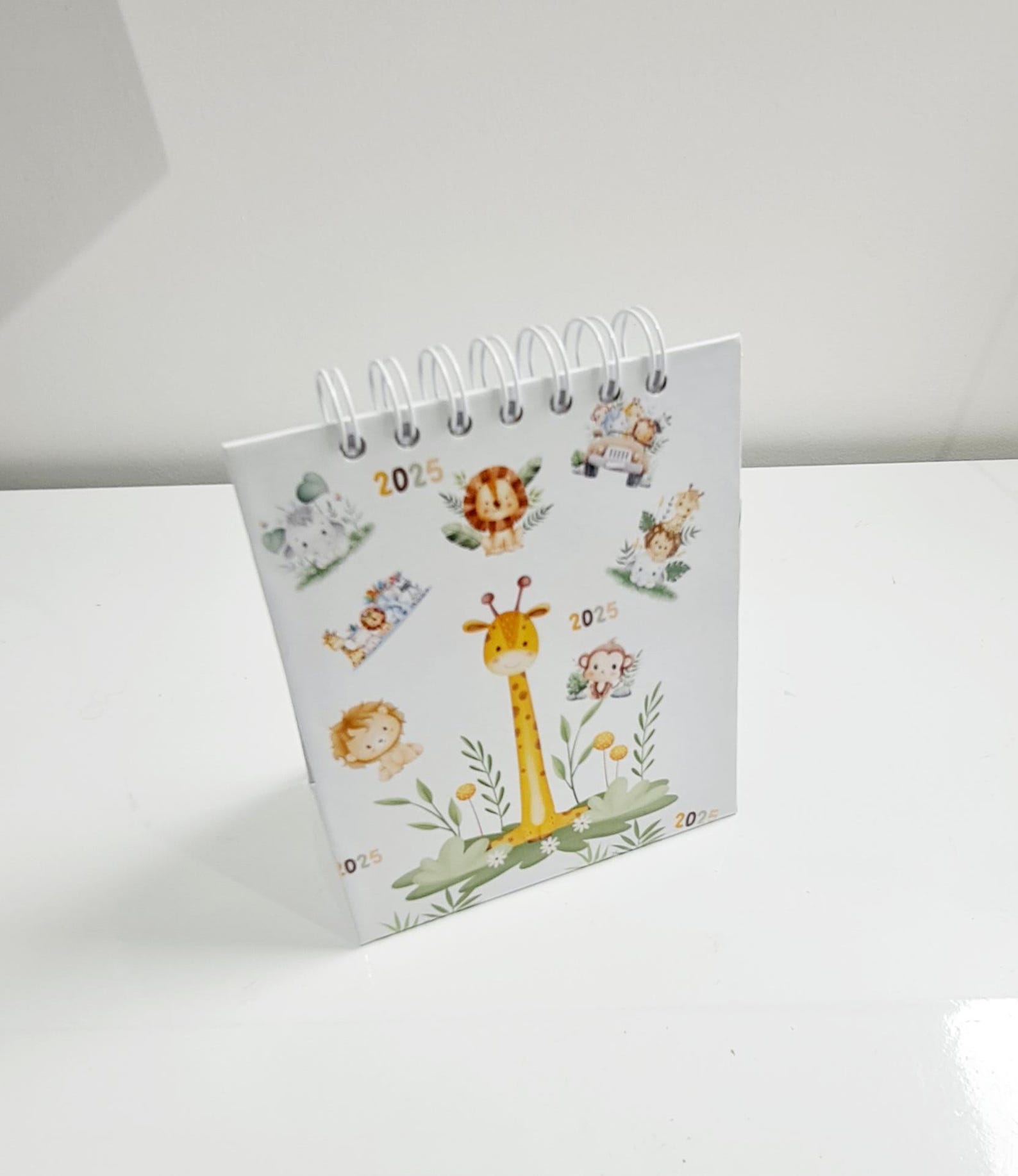 Safari Themed Desk Calendar 2025 Calendar - Etsy