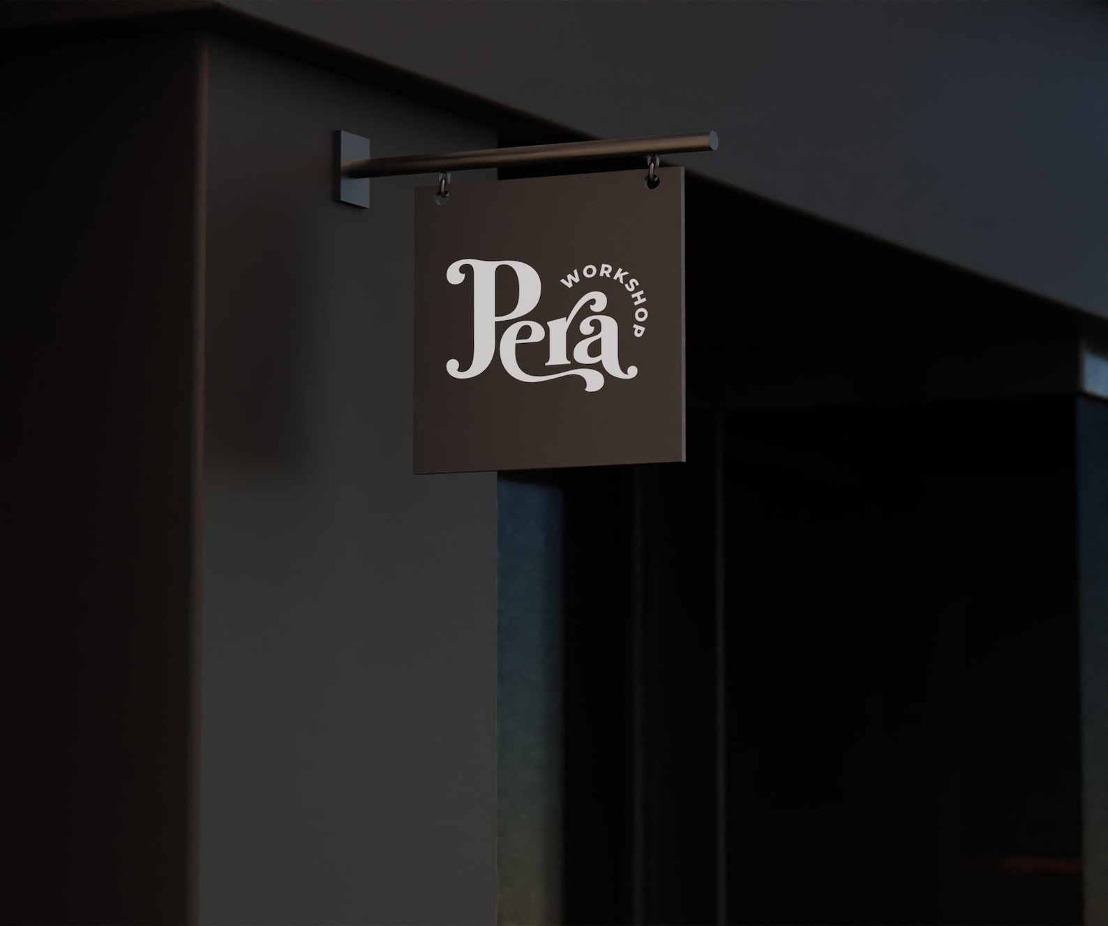 Custom Hanging Shop Sign: Metal Storefront Blade Sign - Etsy
