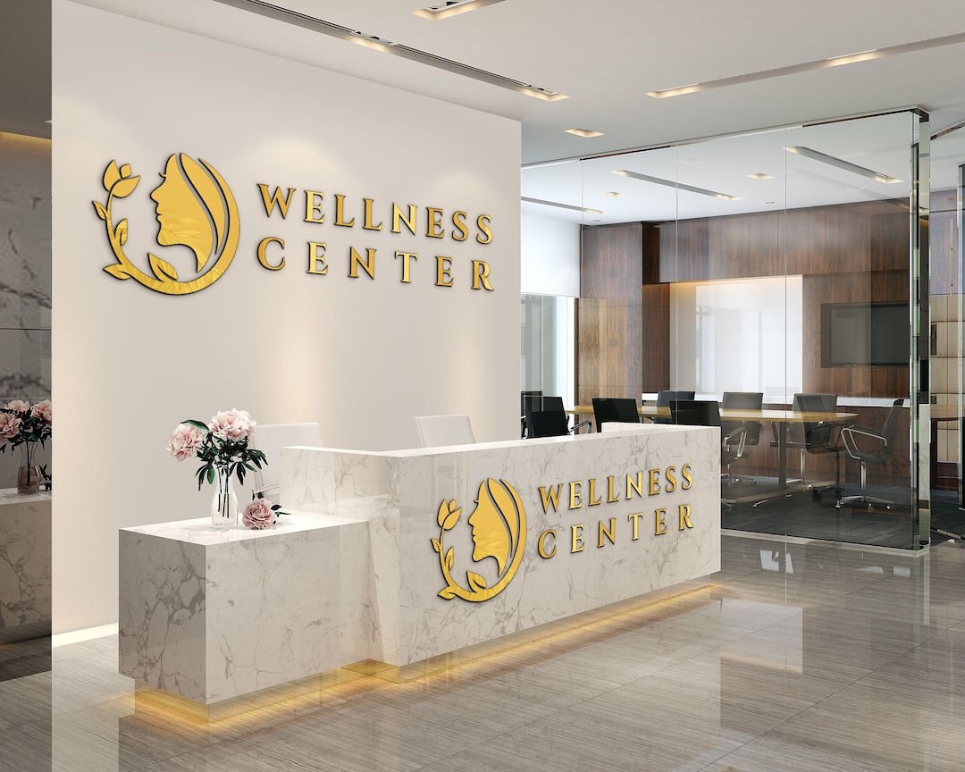 Custom Wellness Center Sign, Beauty Saloon Sign, Nail and Spa Sign, 3D ...