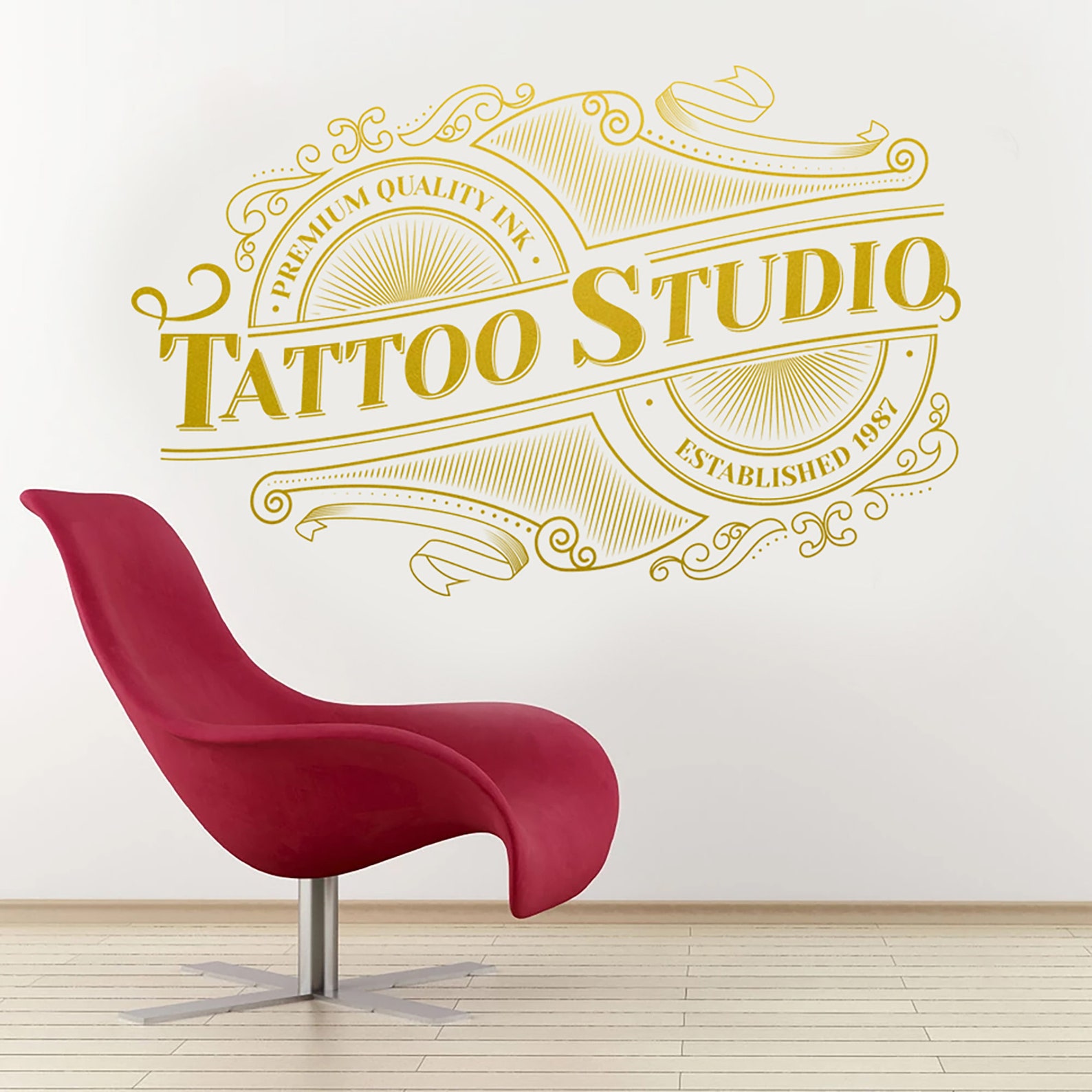 Tattoo Shop Window Sticker Tattoo Studio Wall Decal Tattoo - Etsy