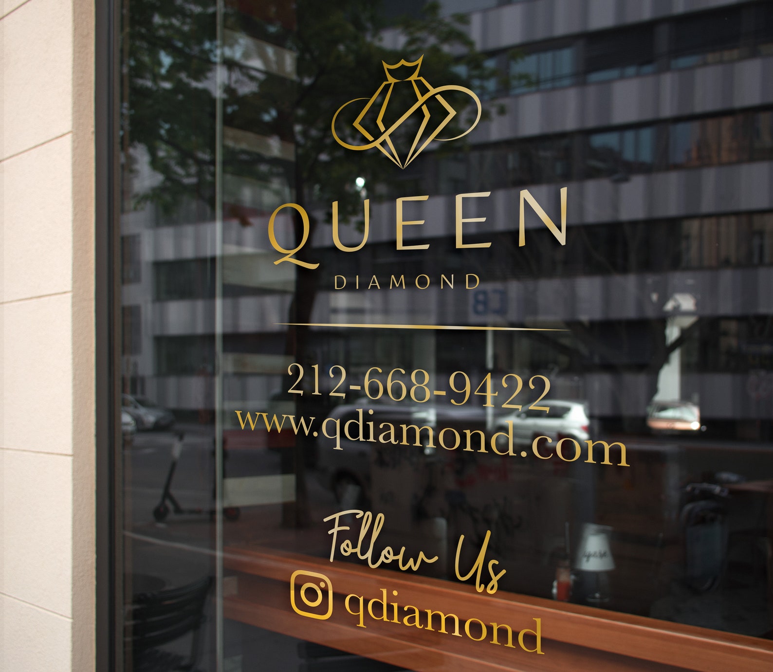 Custom Storefront Logo Vinyl Decal: Shop Window Sticker - Etsy