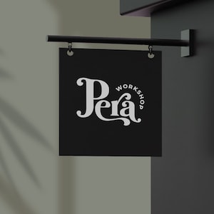 Minimal Blade Sign, Hanging Blade Sign, Custom Blade Sign, Custom ...