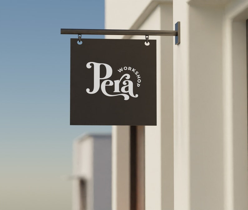 Custom Metal Sign | Hanging Blade Sign | Storefront Signage for ...