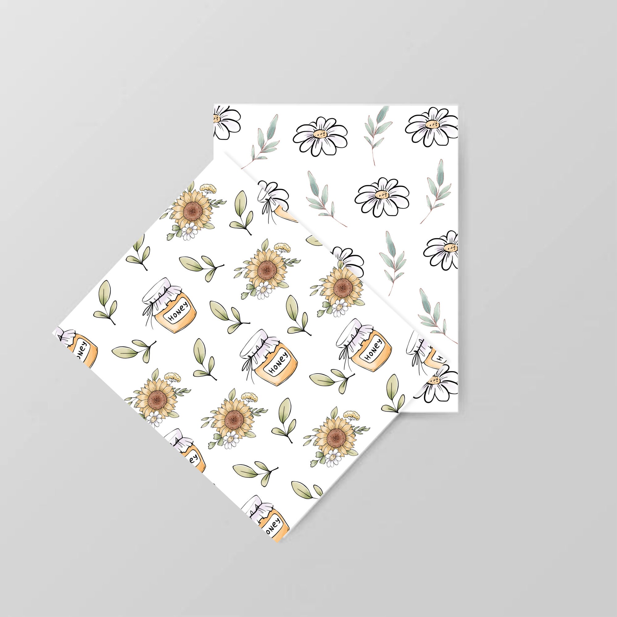 Bumblebee Digital Paper Pack, Daisy Clip Art, Sunflowers, Summer ...