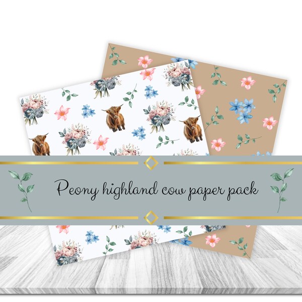 Cow Paper - Etsy