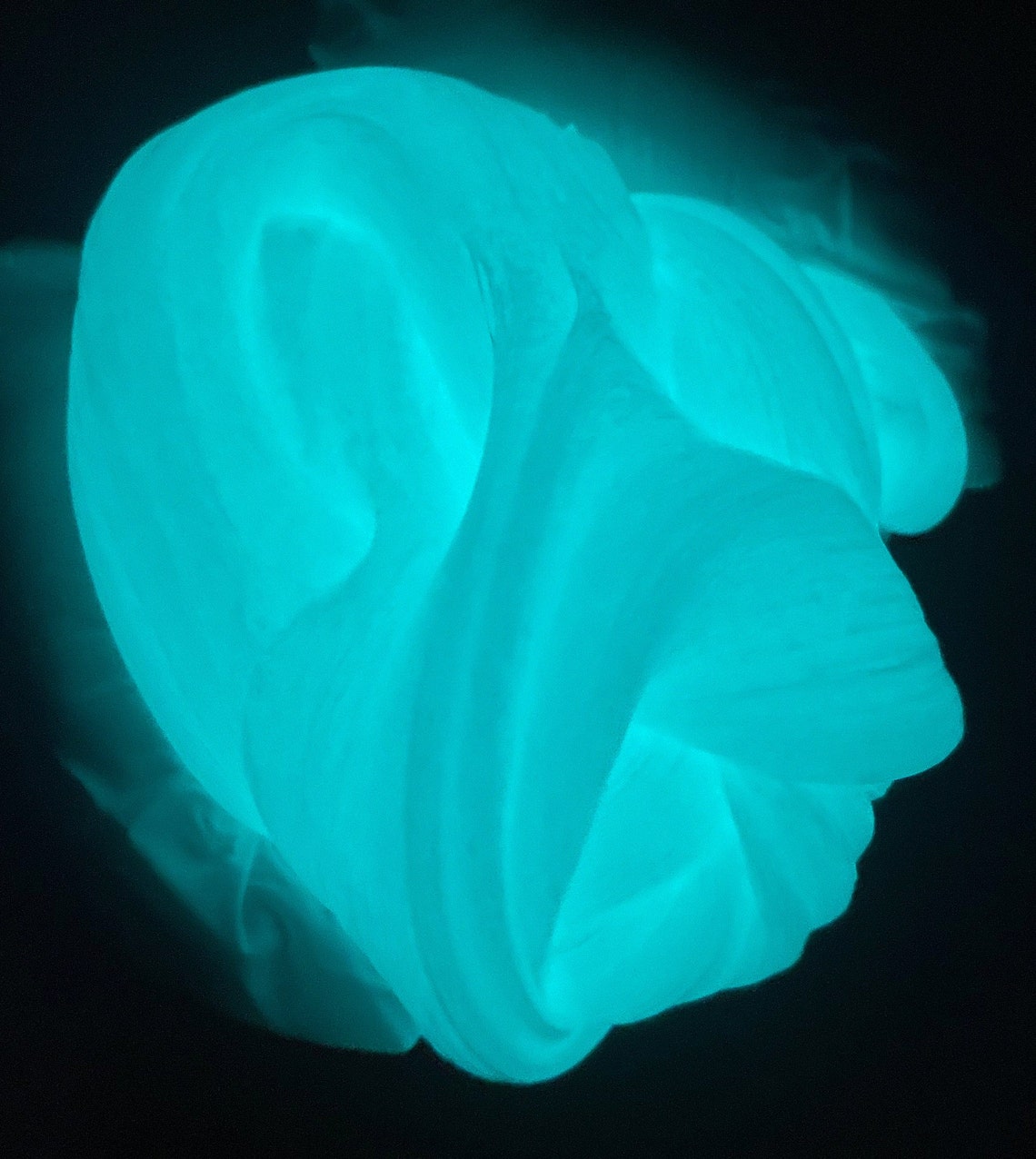 Galactic Glow Slime-blue & Aqua - Etsy