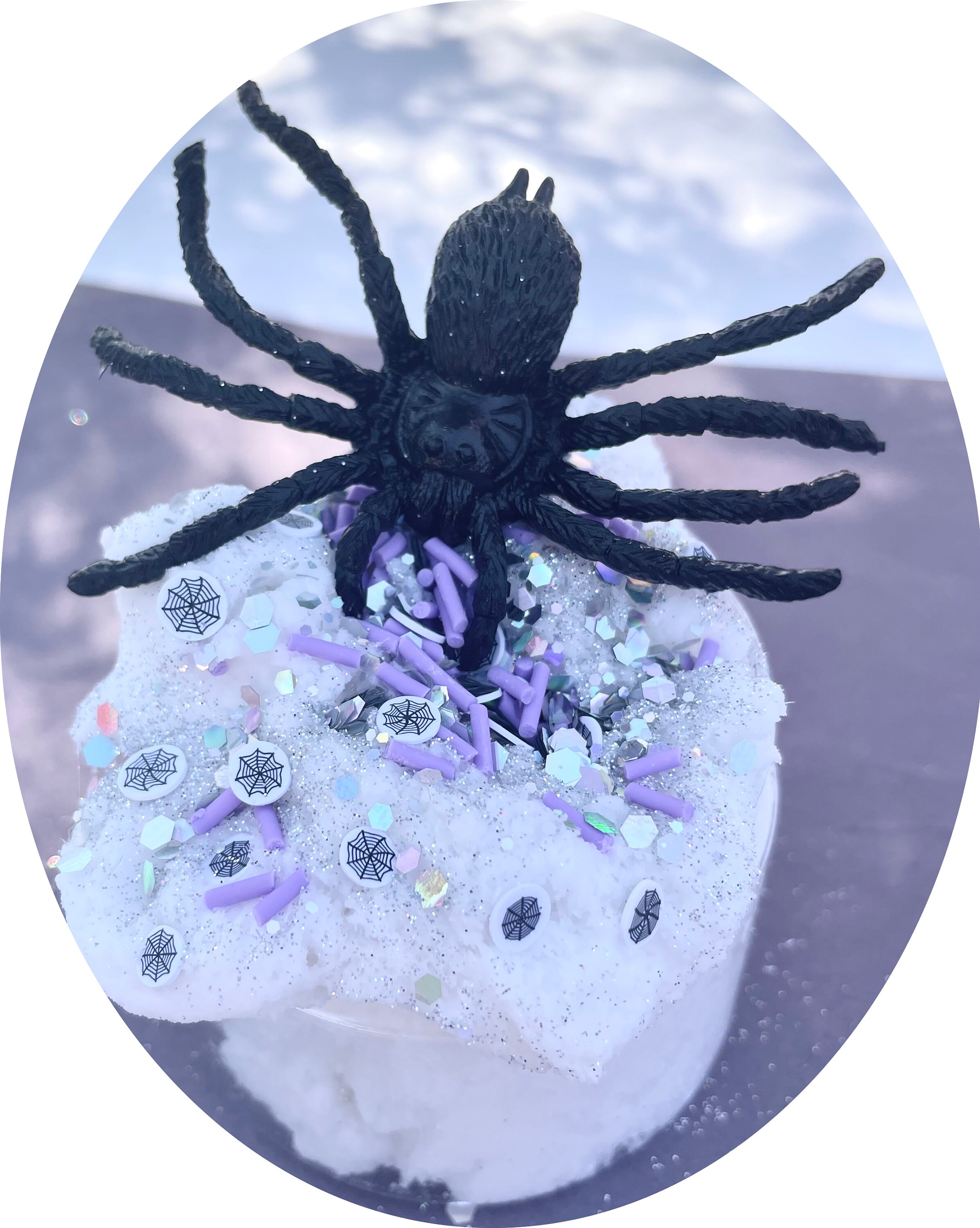 Spider Cobwebs Cloud Slime ~ Unscented Slime ~ Popular Slime ~ Gift ...