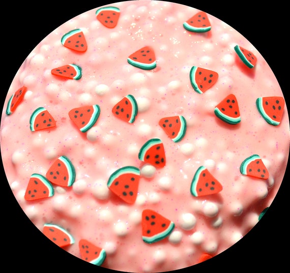Watermelon Floam Slime Scented Slime Popular Slime Gift - Etsy