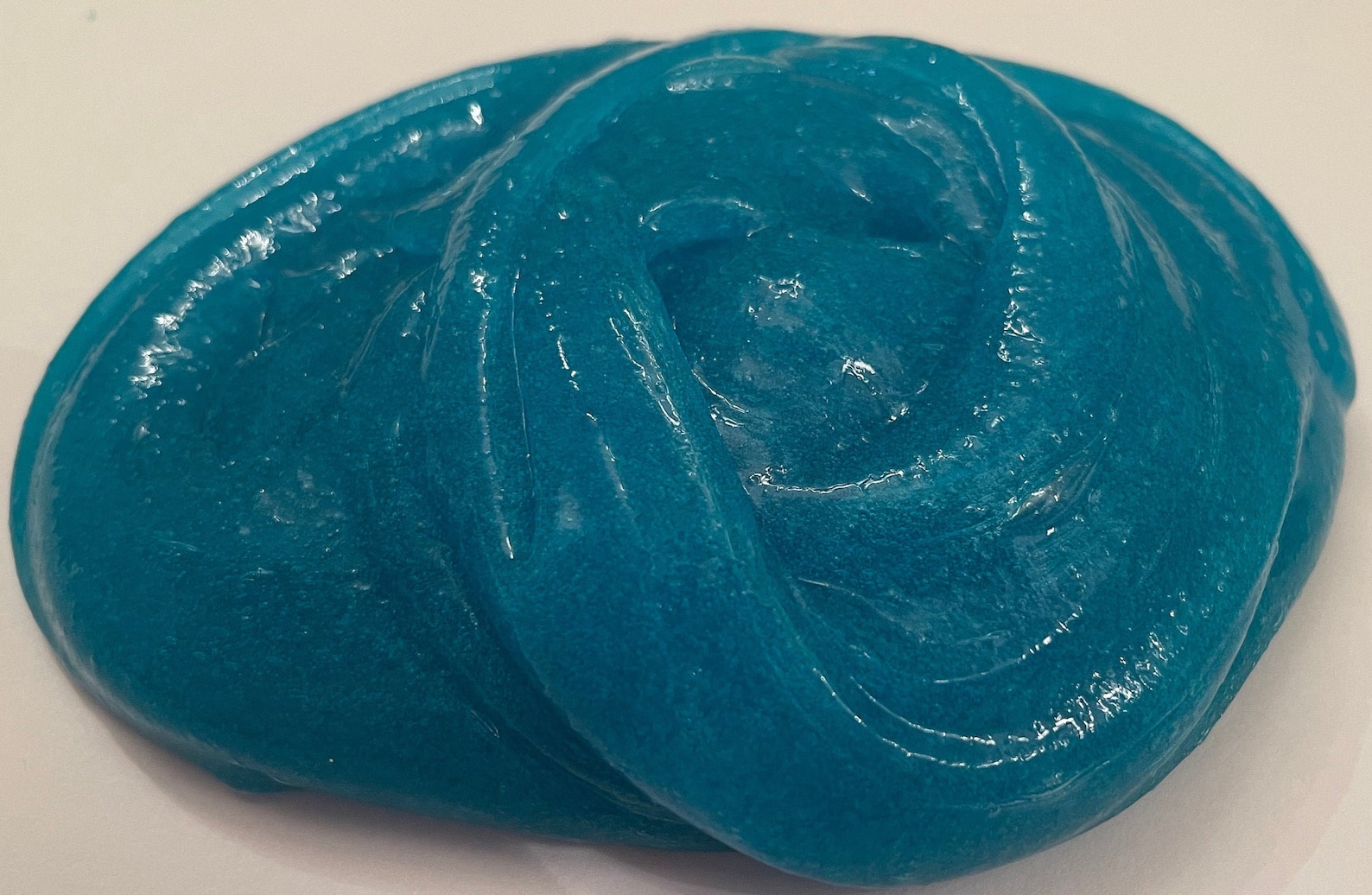 Galactic Glow Slime-blue & Aqua - Etsy
