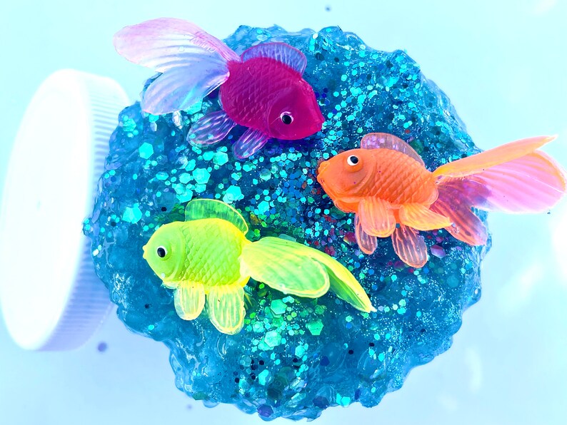 Ocean Fishbowl Slime ~ Unscented Slime ~ Popular Slime ~ Gift Slime ...