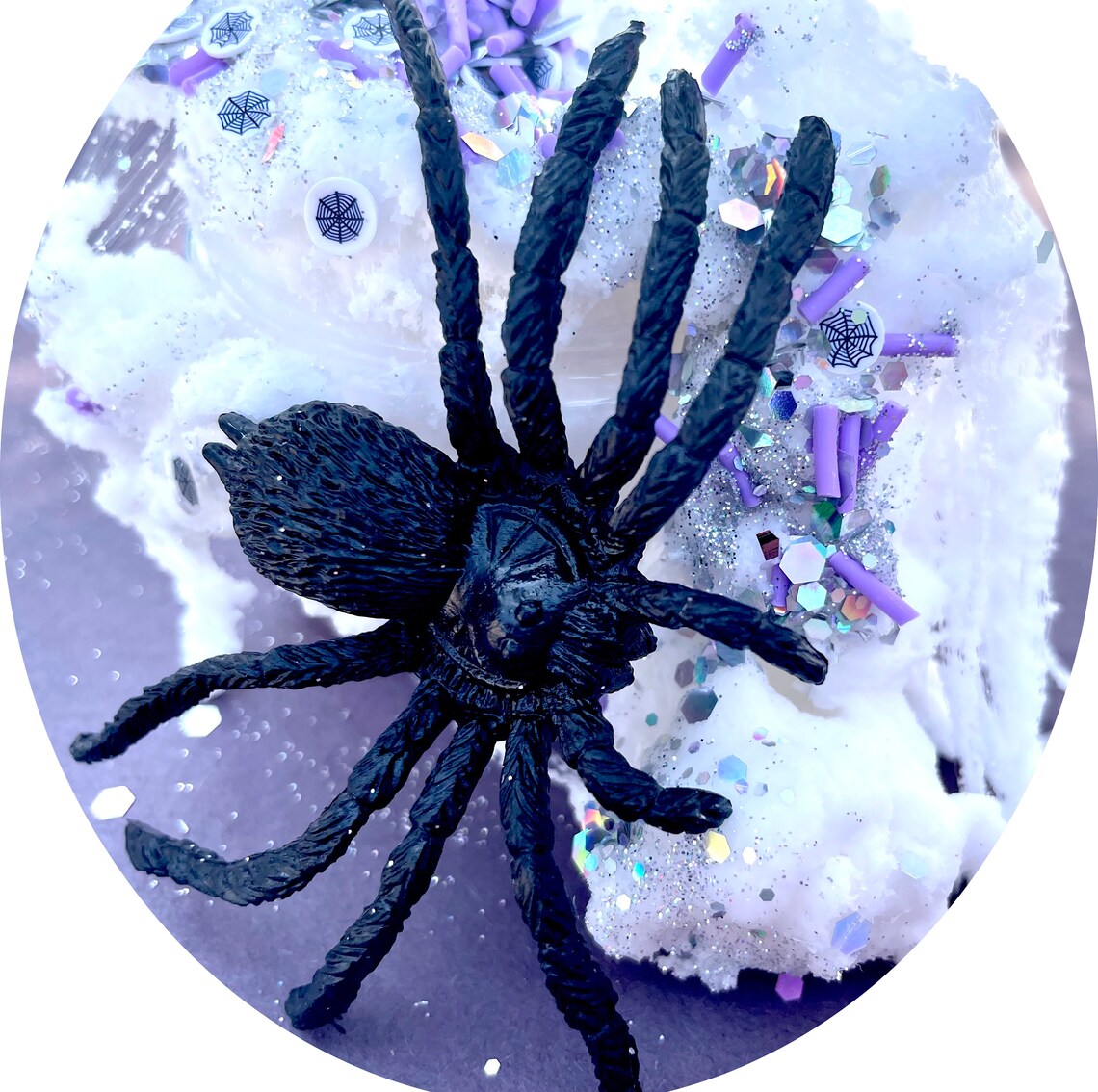 Spider Cobwebs Cloud Slime ~ Unscented Slime ~ Popular Slime ~ Gift ...