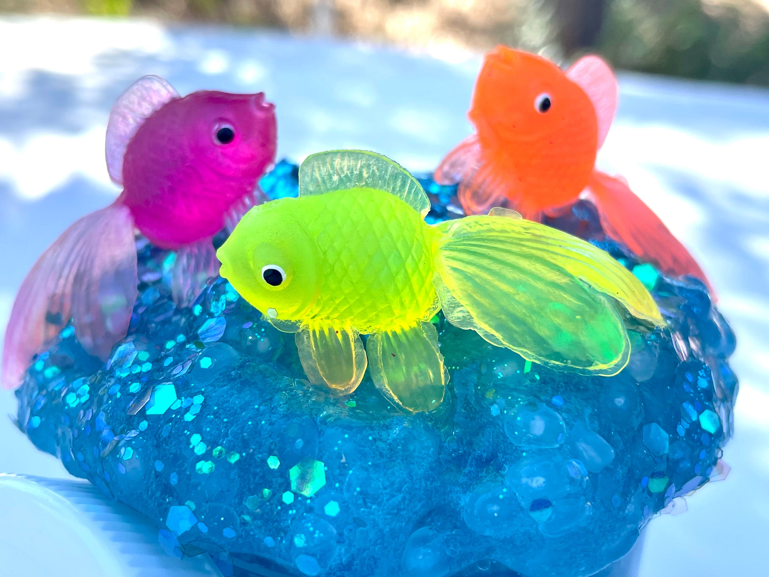 Ocean Fishbowl Slime ~ Unscented Slime ~ Popular Slime ~ Gift Slime ...