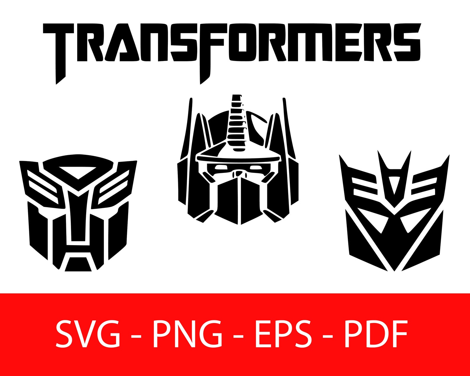 Transformers bundle svg transformers logo svg transformers | Etsy