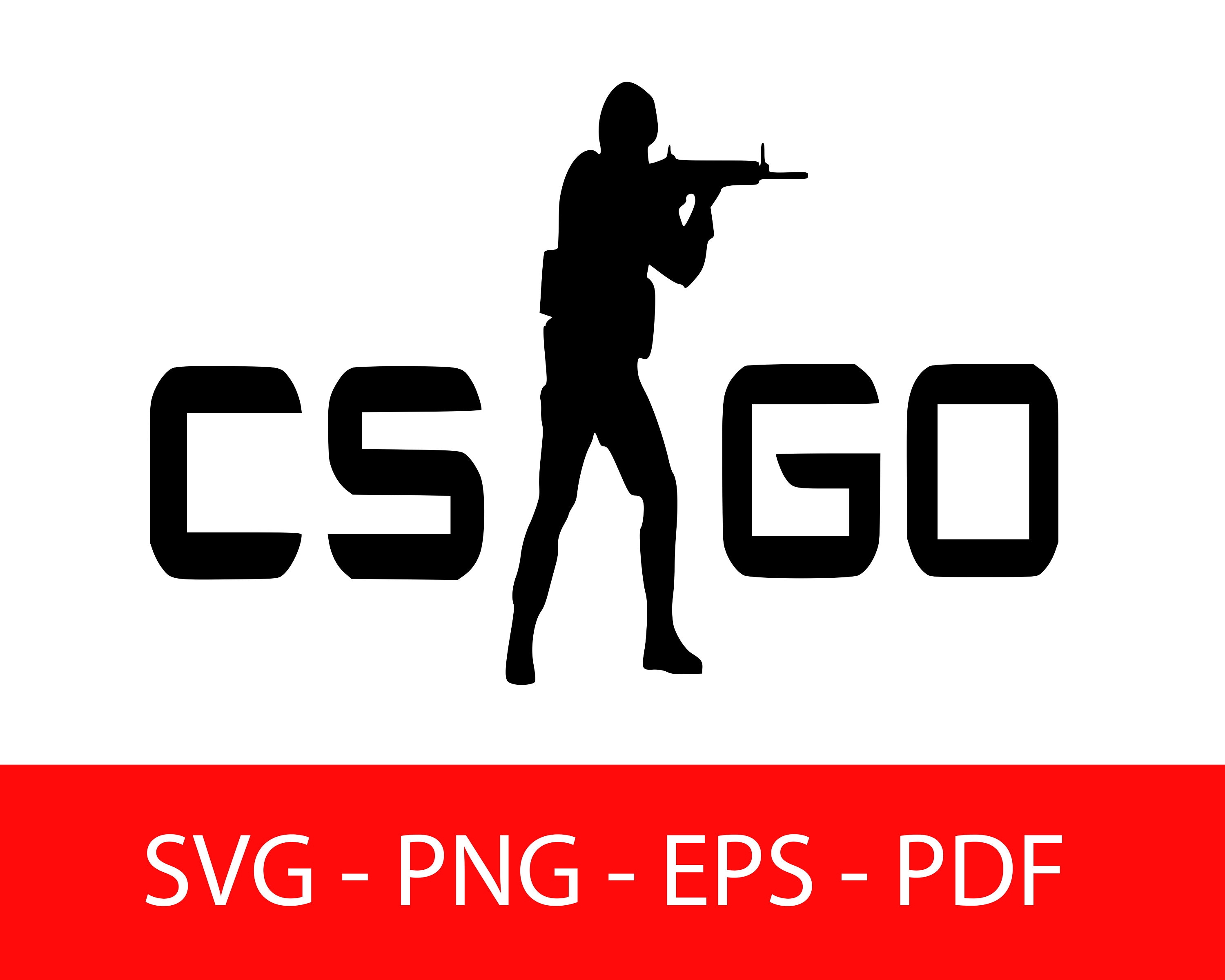 Cs go svg cs go logo svg cs go cutfileCs go | Etsy