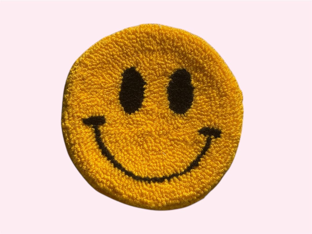 Smiley Face Coaster * Mug Rug * Home Decor * Smiley Face Collection ...